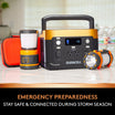 Duracell Power 500 Portable Power Station - 500 Watts